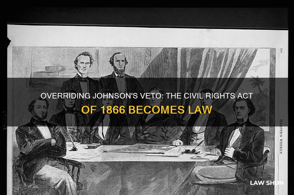 Overriding Johnson's Veto: The Civil Rights Act Of 1866 Becomes Law ...