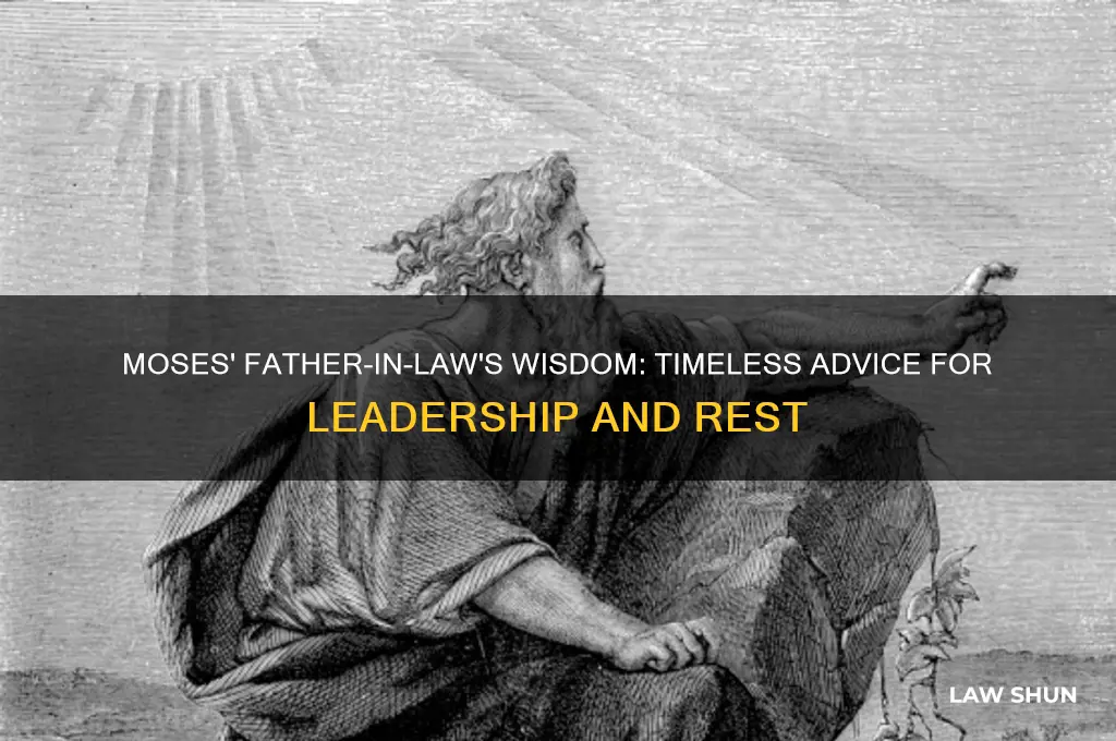 Moses' Father-In-Law's Wisdom: Timeless Advice For Leadership And Rest ...
