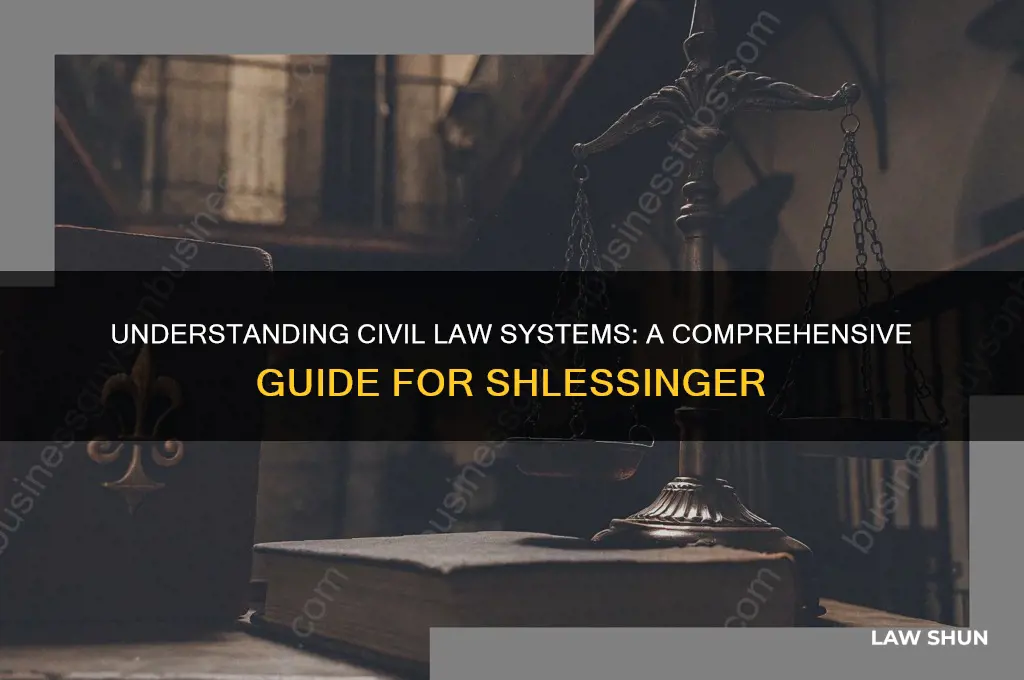 Understanding Civil Law Systems: A Comprehensive Guide For Shlessinger ...