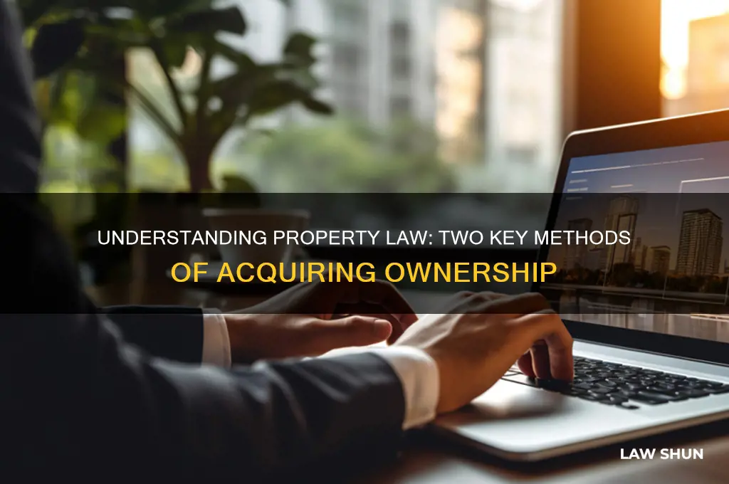Understanding Property Law: Two Key Methods Of Acquiring Ownership ...