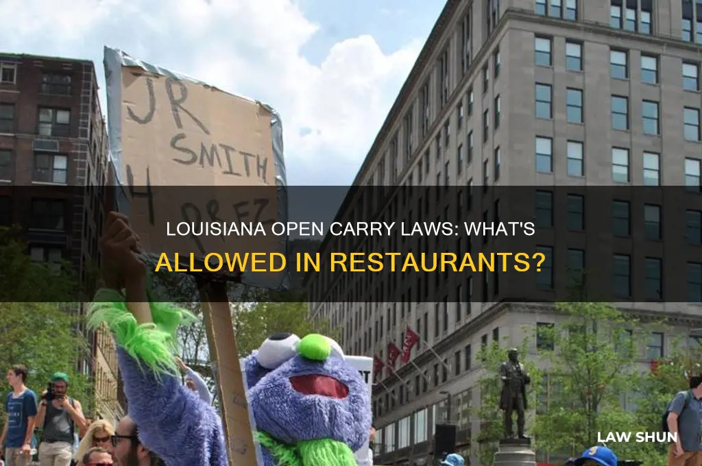 Louisiana Open Carry Laws: What's Allowed In Restaurants? | LawShun