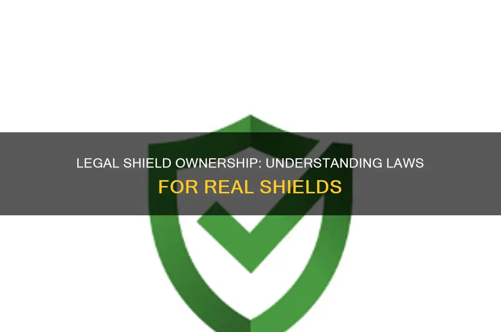 Legal Shield Ownership: Understanding Laws For Real Shields | LawShun