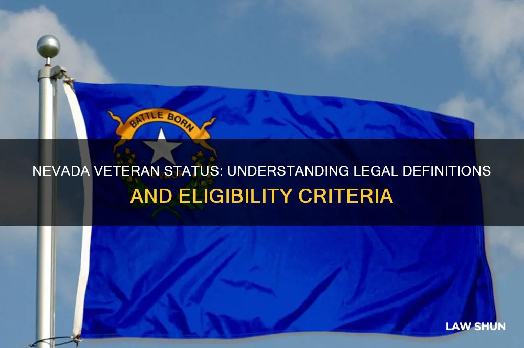 Nevada Veteran Status: Understanding Legal Definitions And Eligibility ...