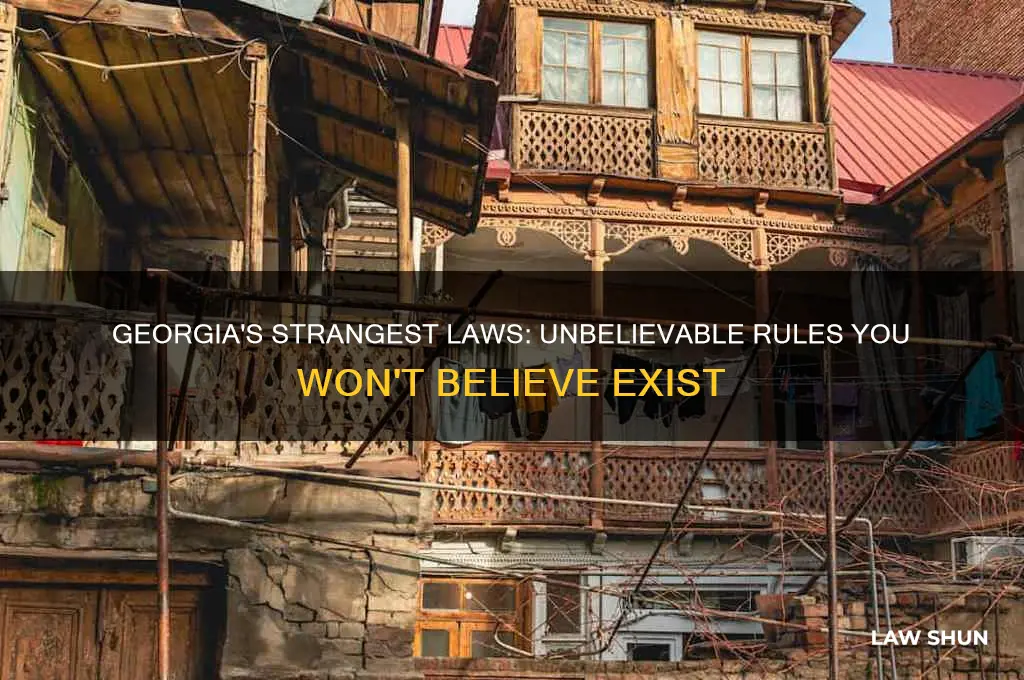 Georgia's Strangest Laws: Unbelievable Rules You Won't Believe Exist ...