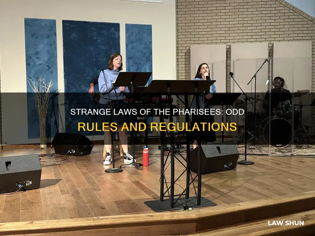 Strange Laws Of The Pharisees: Odd Rules And Regulations | LawShun