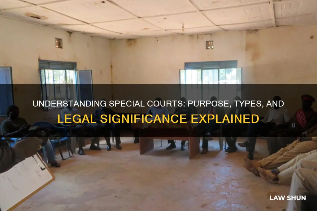 Understanding Special Courts: Purpose, Types, And Legal Significance ...