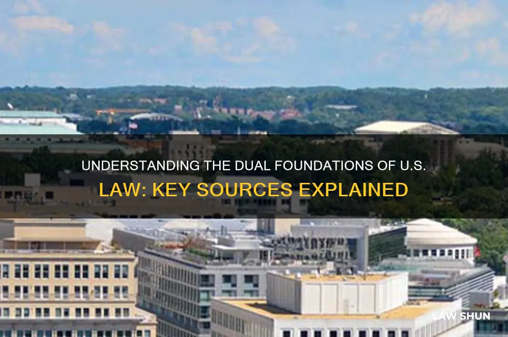 Understanding The Dual Foundations Of U.S. Law: Key Sources Explained ...