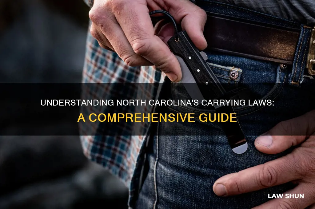 Understanding North Carolina's Carrying Laws: A Comprehensive Guide ...