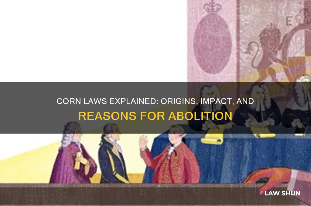 Corn Laws Explained: Origins, Impact, And Reasons For Abolition | LawShun