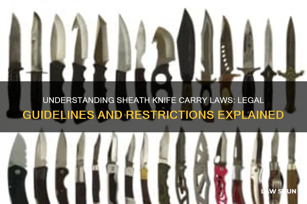 Understanding Sheath Knife Carry Laws: Legal Guidelines And ...