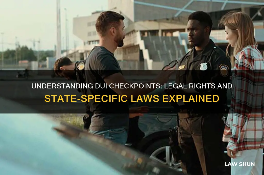 Understanding Dui Checkpoints: Legal Rights And State-Specific Laws ...