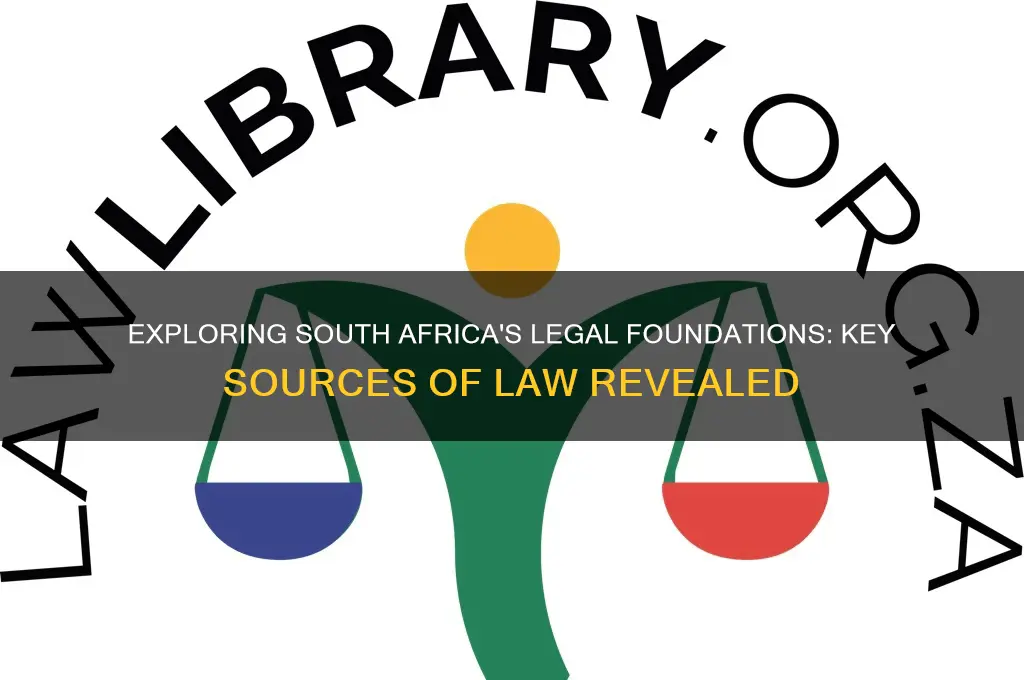 Exploring South Africa's Legal Foundations: Key Sources Of Law Revealed ...