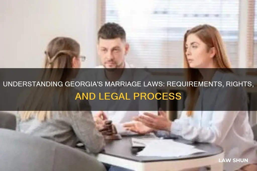 Understanding Georgia's Marriage Laws: Requirements, Rights, And Legal ...