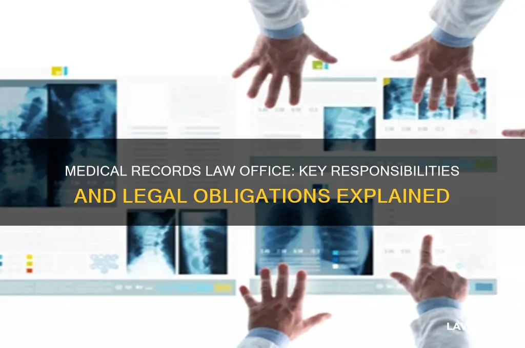 Medical Records Law Office: Key Responsibilities And Legal Obligations ...