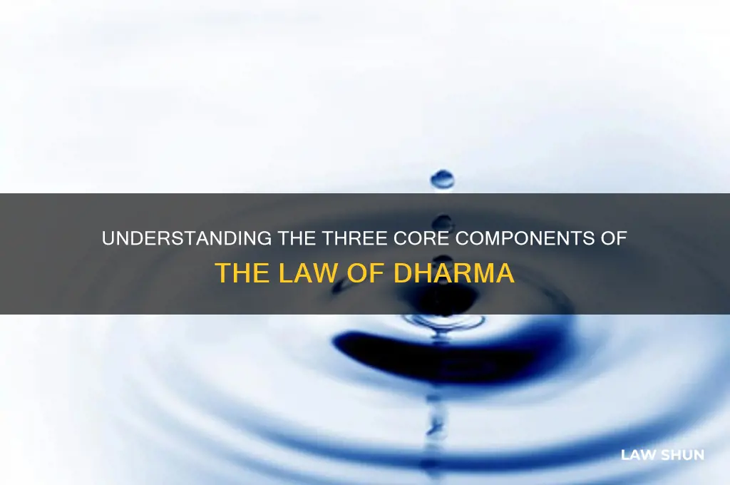 Understanding The Three Core Components Of The Law Of Dharma | LawShun