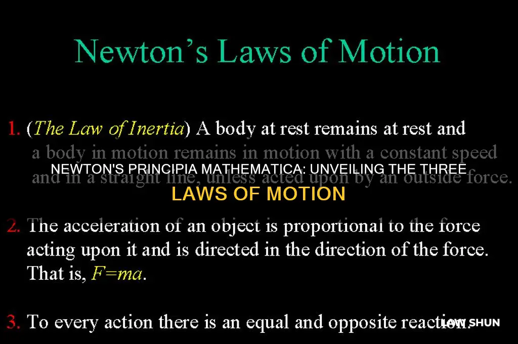 Newton's Principia Mathematica: Unveiling The Three Laws Of Motion ...