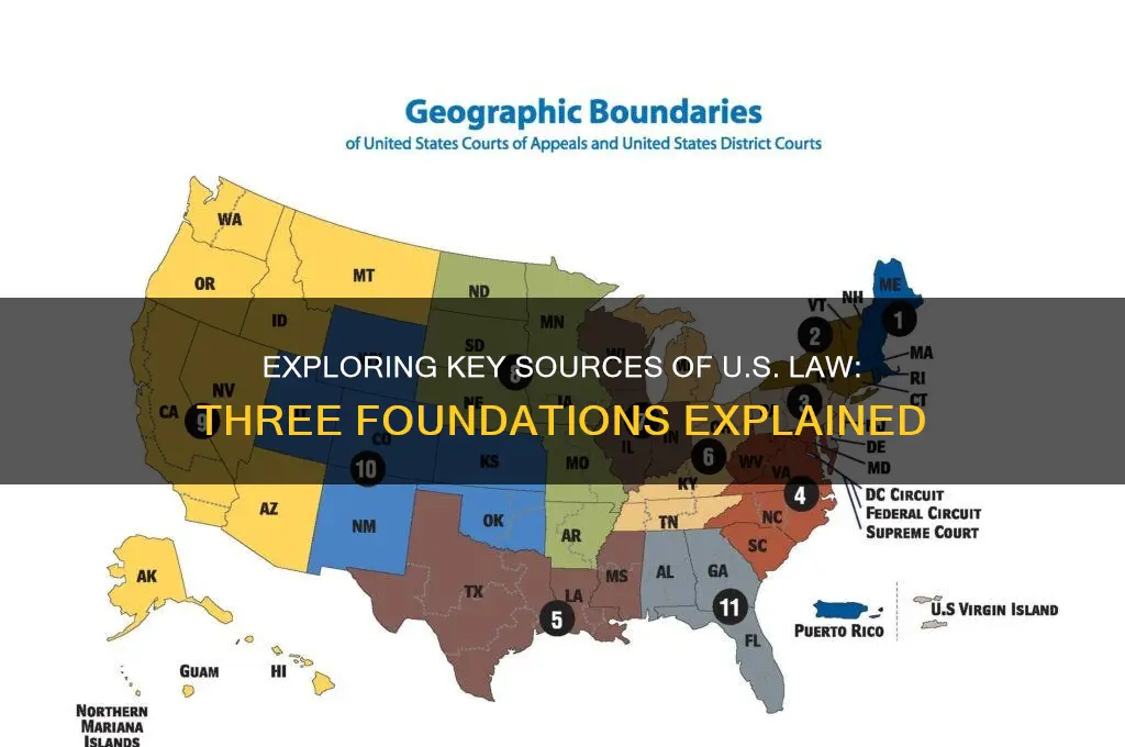 Exploring Key Sources Of U.S. Law: Three Foundations Explained | LawShun
