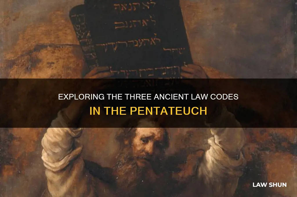 Exploring The Three Ancient Law Codes In The Pentateuch | LawShun