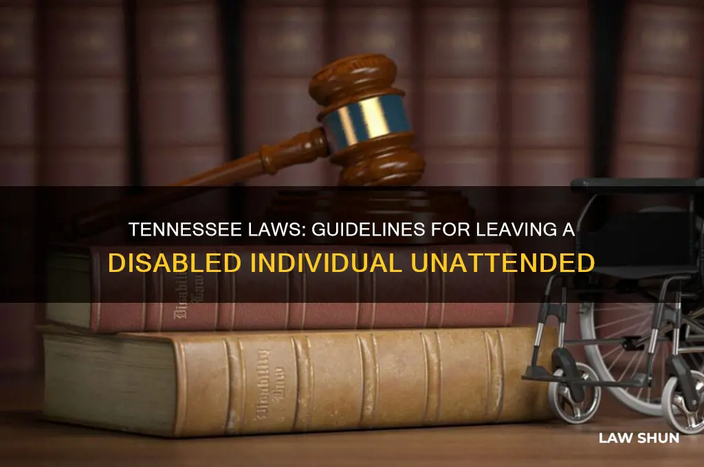 Tennessee Laws: Guidelines For Leaving A Disabled Individual Unattended ...