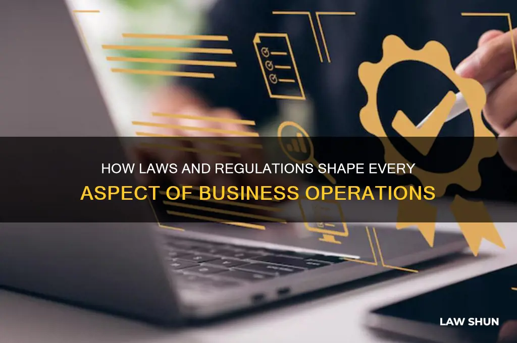 How Laws And Regulations Shape Every Aspect Of Business Operations ...