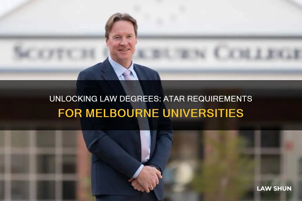 Unlocking Law Degrees: Atar Requirements For Melbourne Universities ...