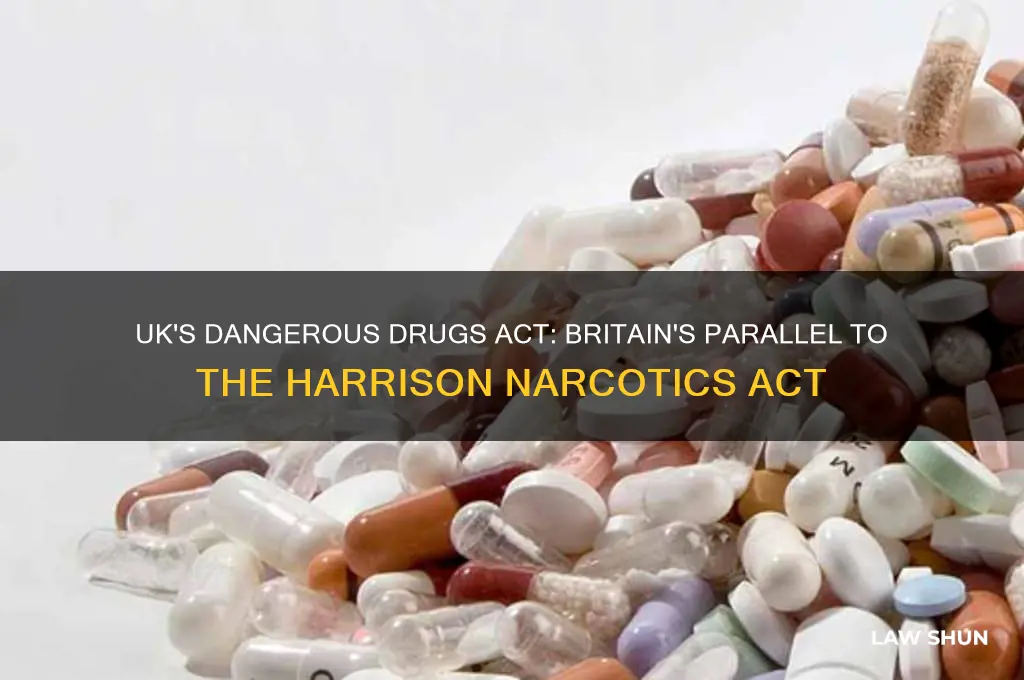 Uk's Dangerous Drugs Act: Britain's Parallel To The Harrison Narcotics ...