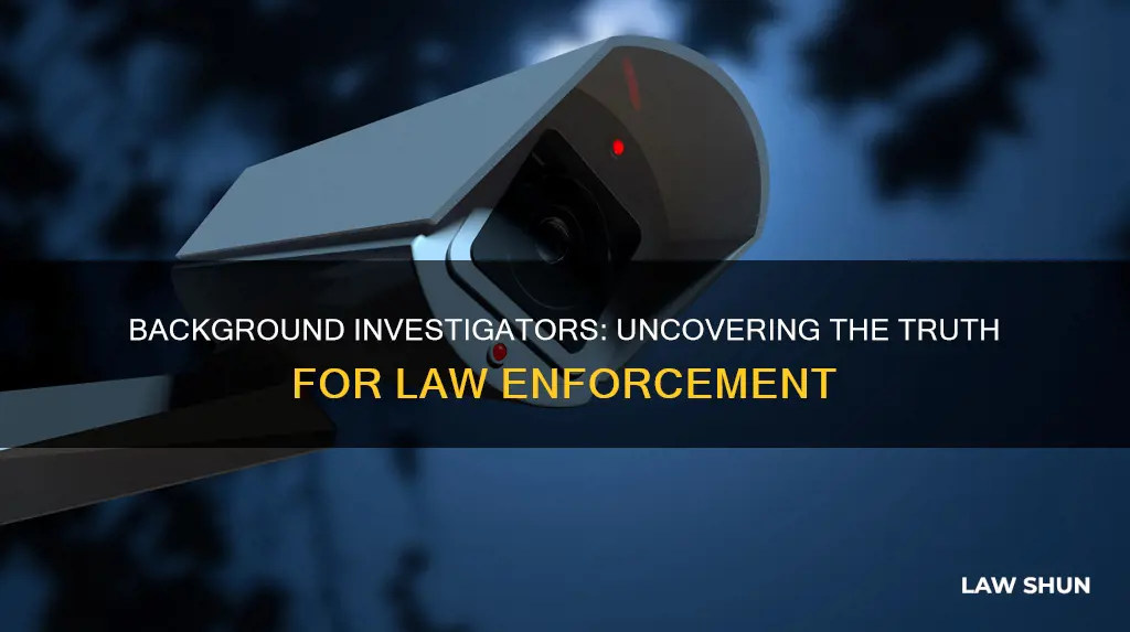 Background Investigators: Uncovering The Truth For Law Enforcement ...