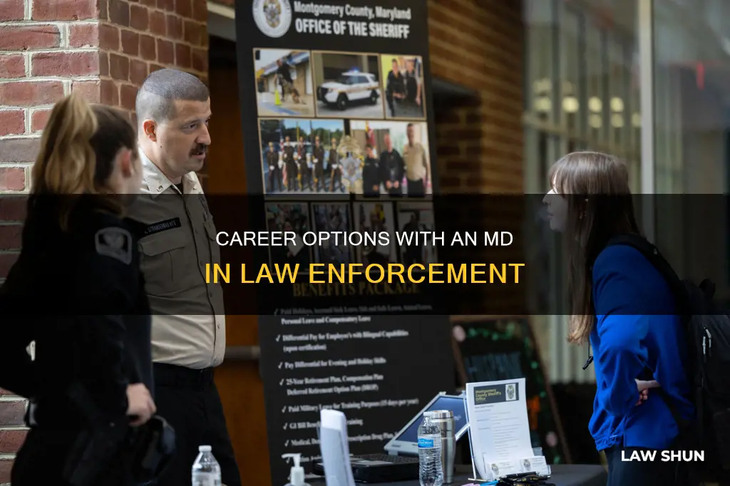 Career Options With An Md In Law Enforcement | LawShun