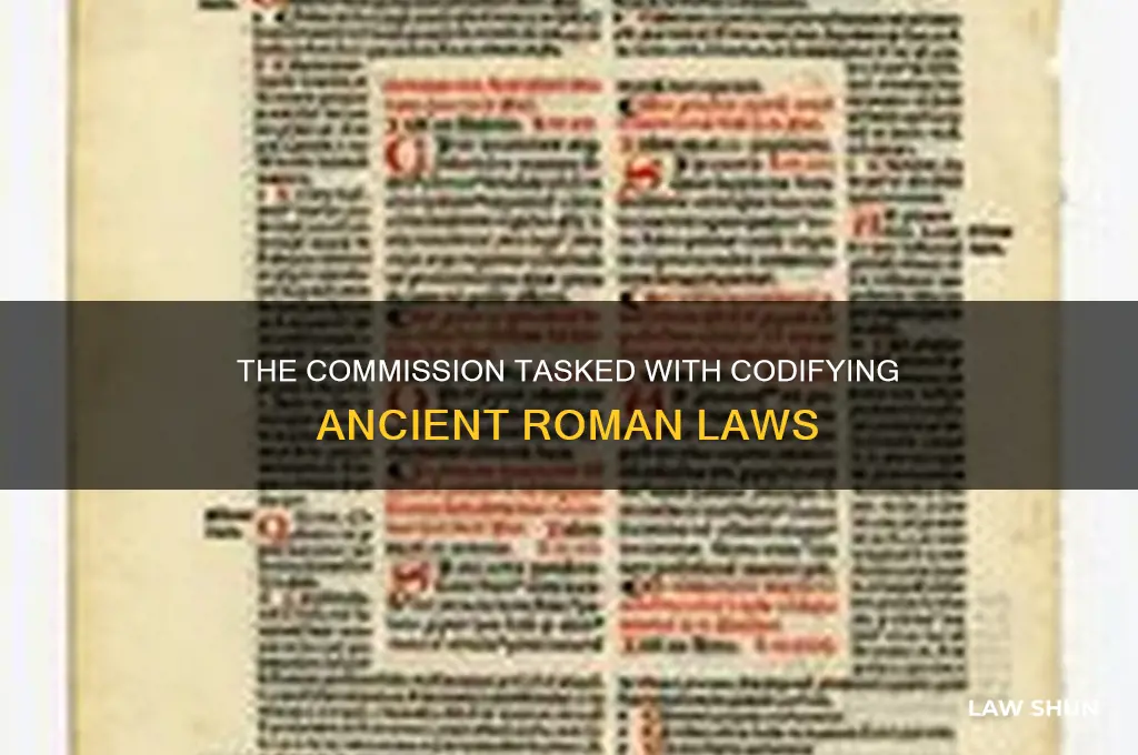 The Commission Tasked With Codifying Ancient Roman Laws | LawShun