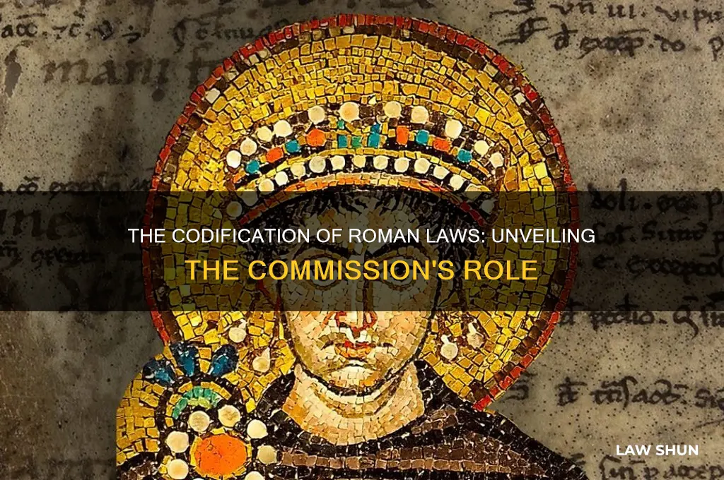 The Codification Of Roman Laws: Unveiling The Commission's Role | LawShun