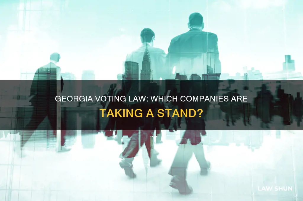 Georgia Voting Law: Which Companies Are Taking A Stand? | LawShun