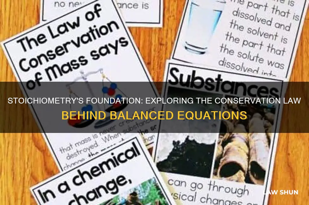 Stoichiometry's Foundation: Exploring The Conservation Law Behind ...