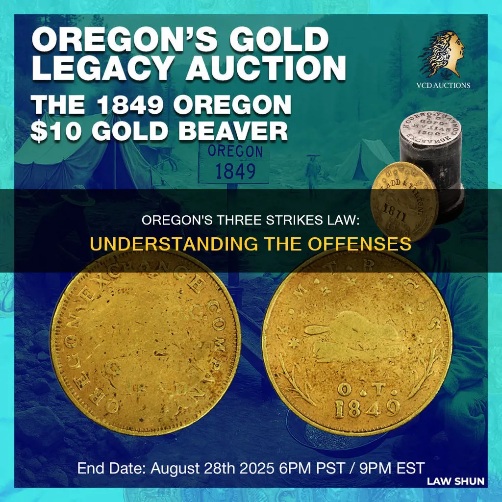 Oregon's Three Strikes Law: Understanding The Offenses | LawShun