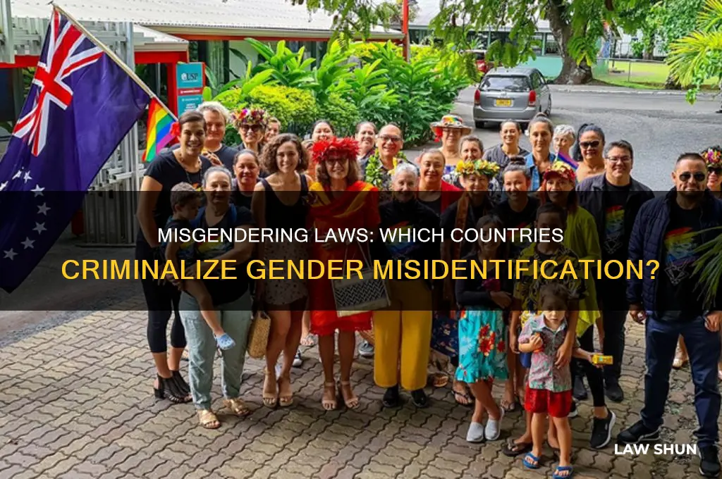 Misgendering Laws: Which Countries Criminalize Gender Misidentification ...