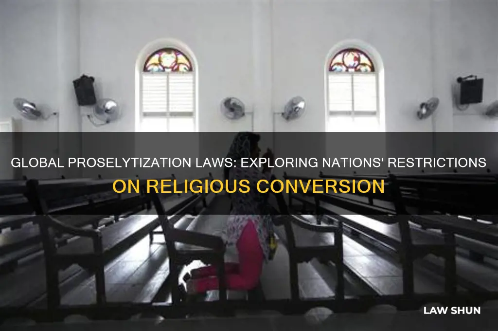 Global Proselytization Laws: Exploring Nations' Restrictions On ...