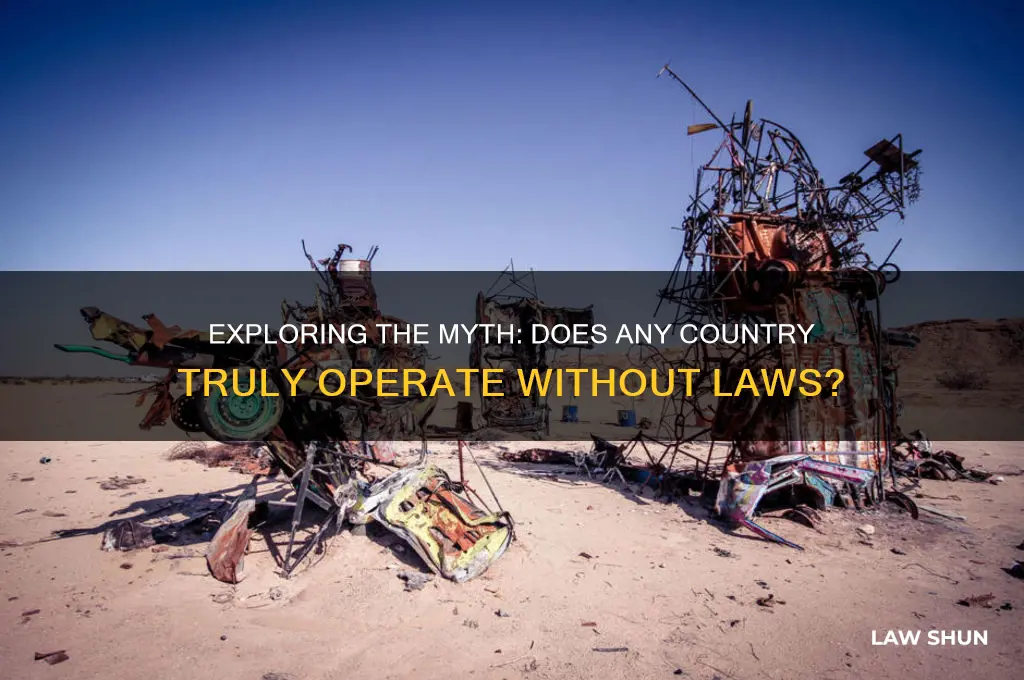 Exploring The Myth: Does Any Country Truly Operate Without Laws? | LawShun