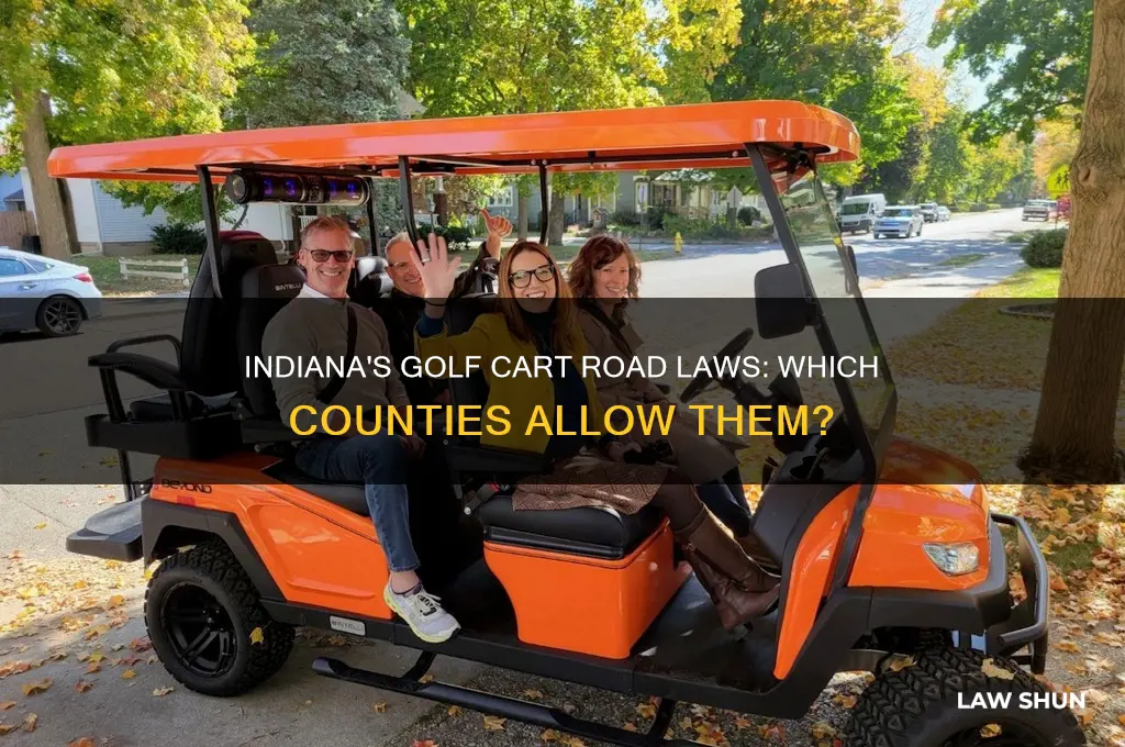 Indiana's Golf Cart Road Laws: Which Counties Allow Them? | LawShun