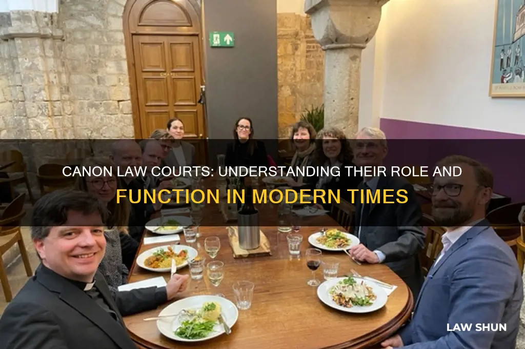 Canon Law Courts: Understanding Their Role And Function In Modern Times ...