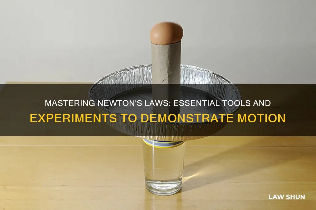 Mastering Newton's Laws: Essential Tools And Experiments To Demonstrate ...