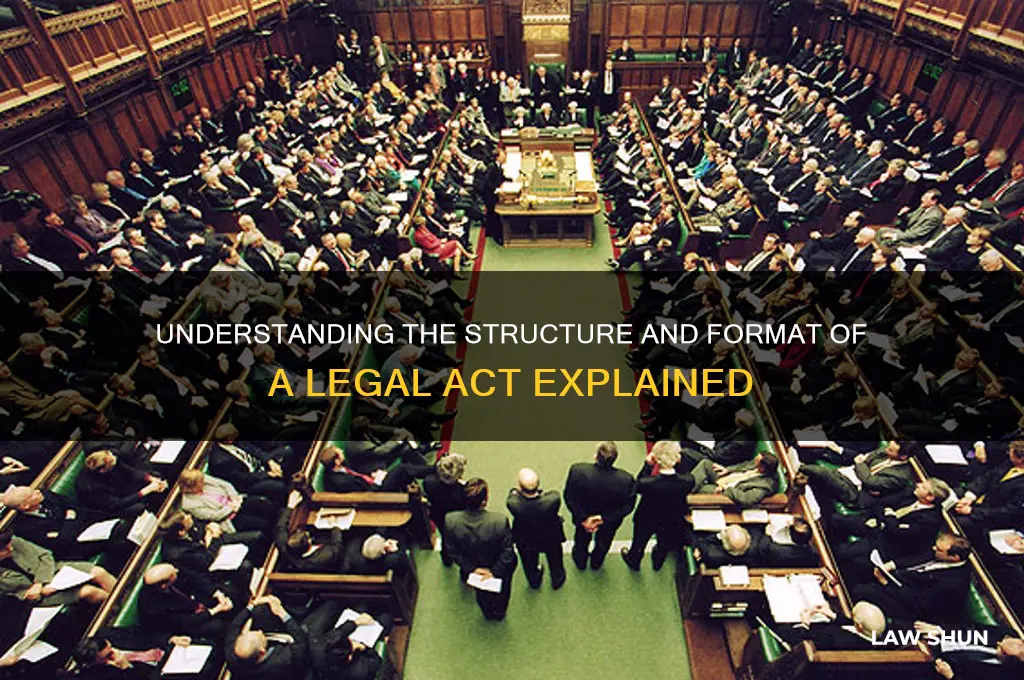 Understanding The Structure And Format Of A Legal Act Explained | LawShun