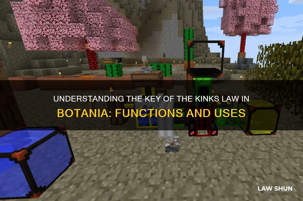 Understanding The Key Of The Kinks Law In Botania: Functions And Uses ...