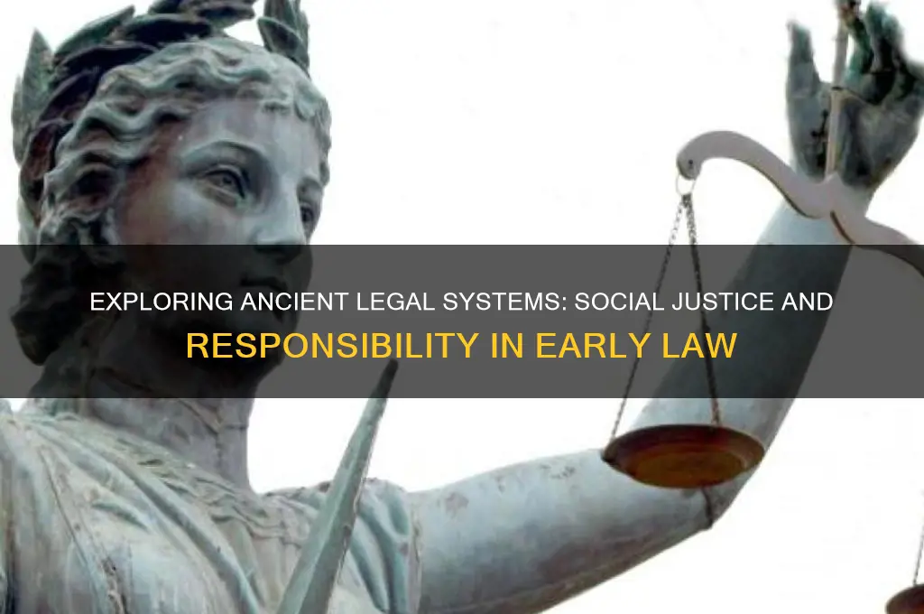 Exploring Ancient Legal Systems: Social Justice And Responsibility In ...