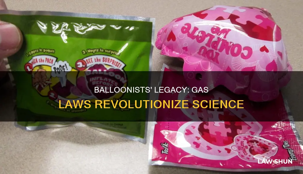 Balloonists' Legacy: Gas Laws Revolutionize Science | LawShun