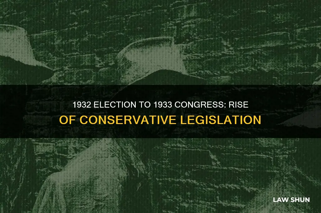 1932 Election To 1933 Congress: Rise Of Conservative Legislation | LawShun