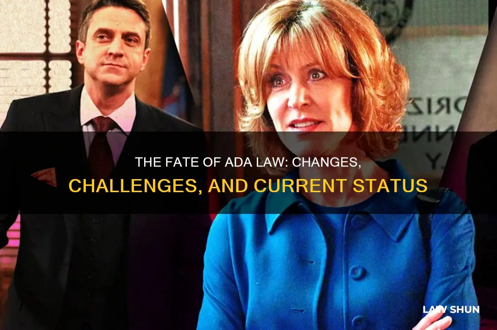 The Fate Of Ada Law: Changes, Challenges, And Current Status | LawShun