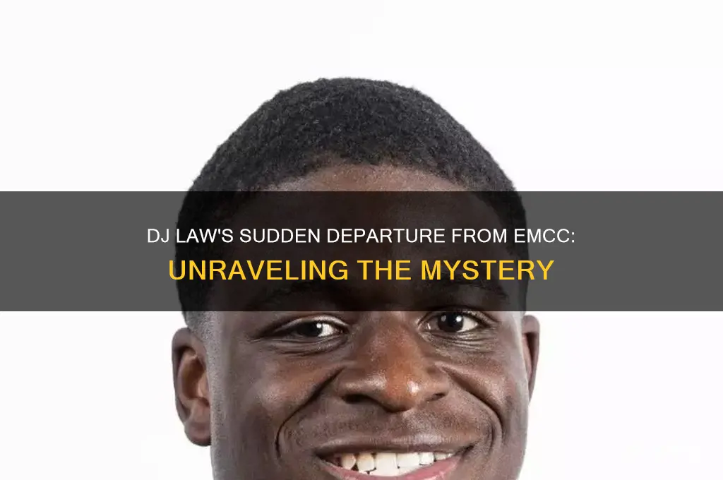 Dj Law's Sudden Departure From Emcc: Unraveling The Mystery | LawShun