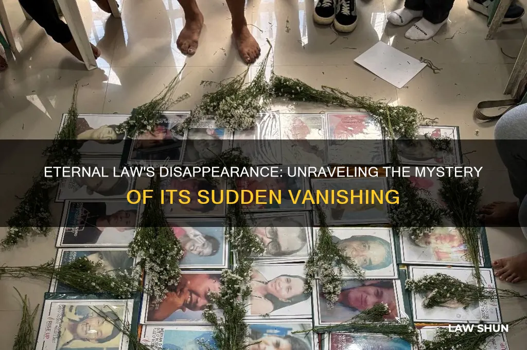 Eternal Law's Disappearance: Unraveling The Mystery Of Its Sudden ...