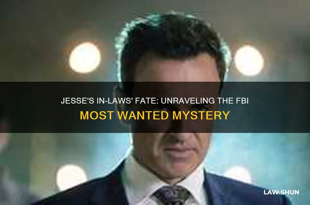 Jesse's In-Laws' Fate: Unraveling The Fbi Most Wanted Mystery | LawShun
