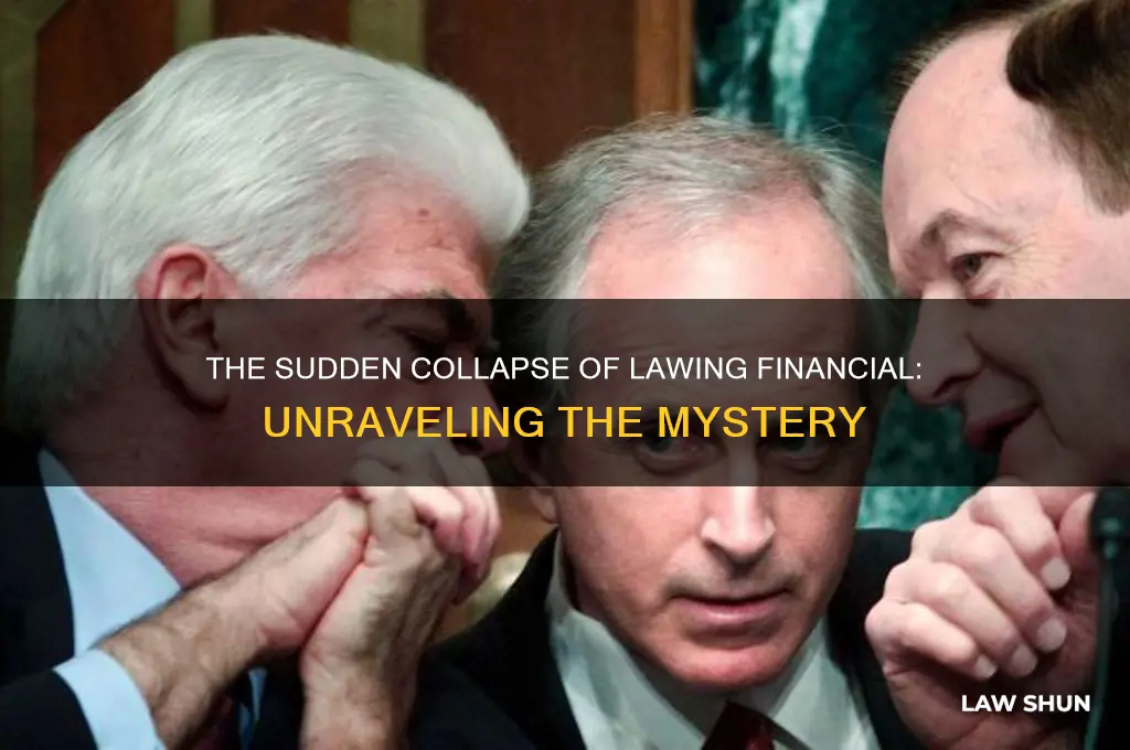 The Sudden Collapse Of Lawing Financial: Unraveling The Mystery | LawShun