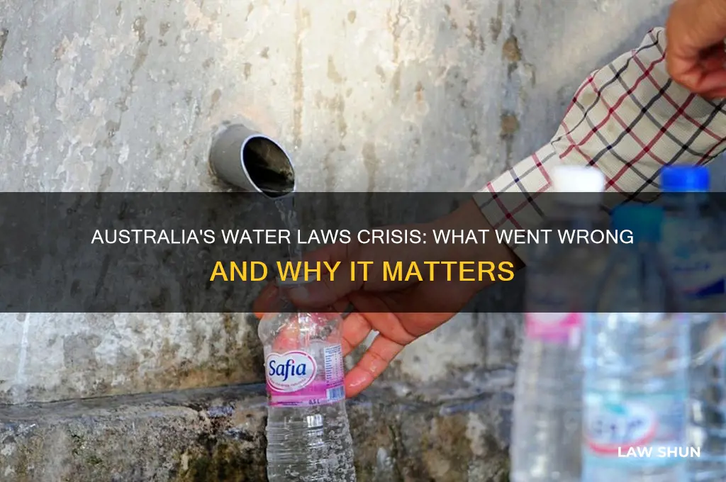 Australia's Water Laws Crisis: What Went Wrong And Why It Matters | LawShun